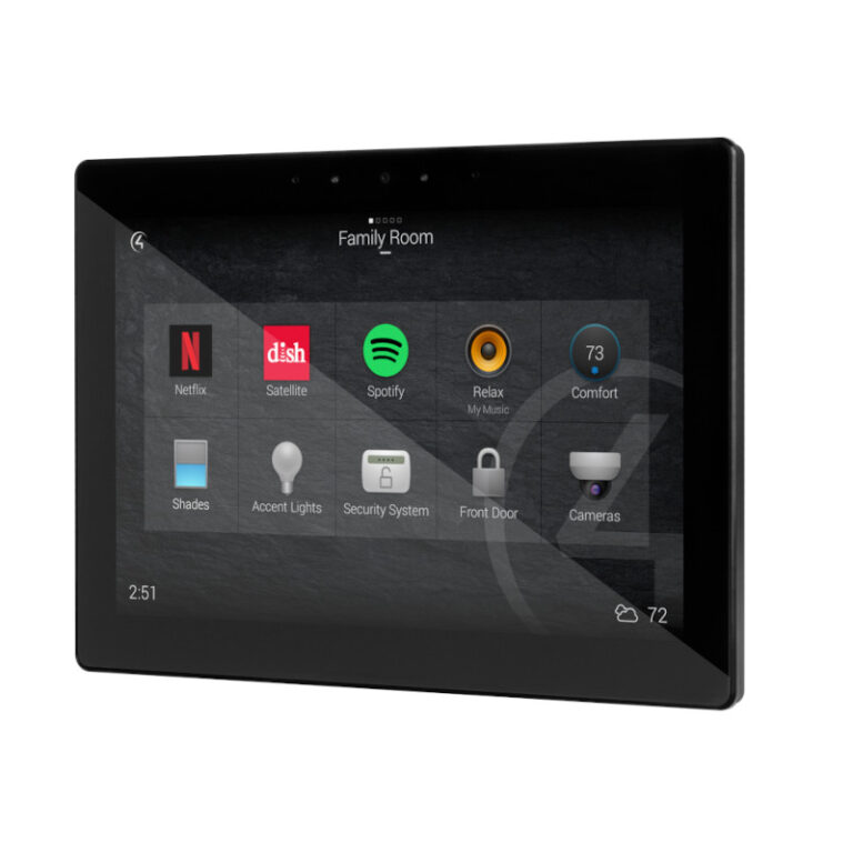 Pantalla táctil para pared de Control4 ® Touch Screen In-Wall | VisualDomo