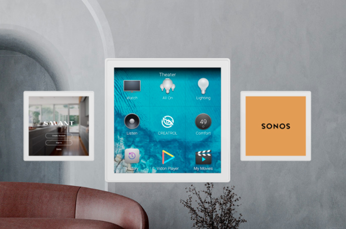 Pantalla Táctil Smart Control Wall4 | VisualDomo