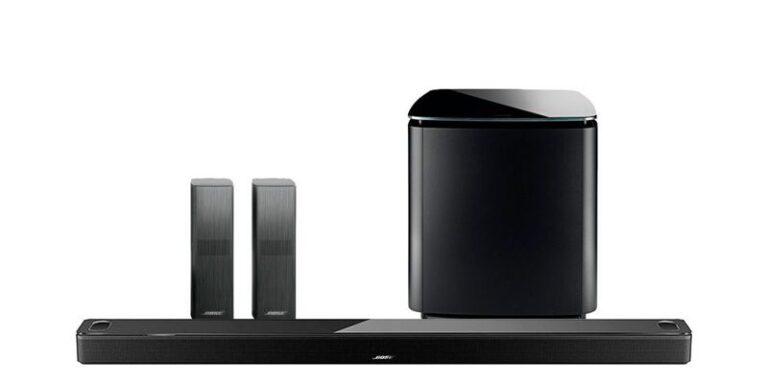 Bose SoundBar 900 + Bass Module 700 Subwoofer + Surround Speakers 700 ...