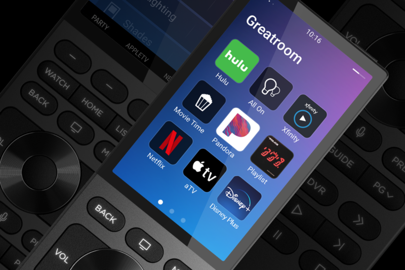 Mando a distancia táctil Control4 ® Halo Touch | VisualDomo